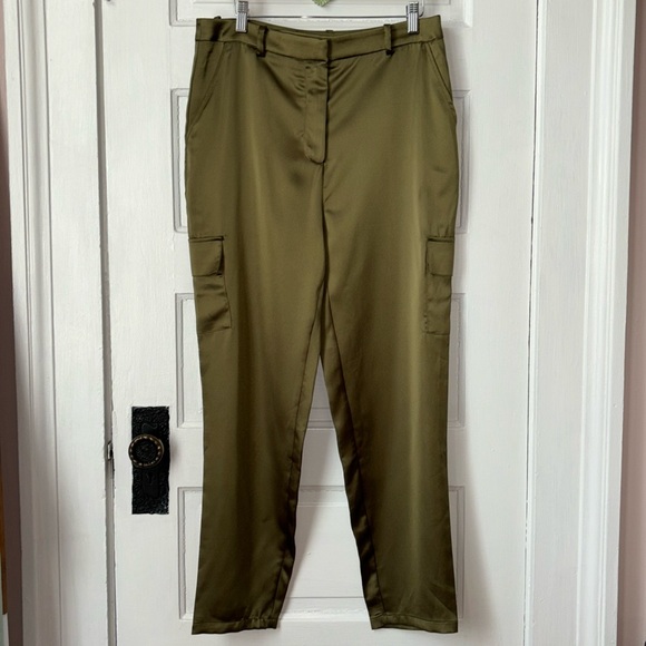 Bailey 44 | Pants & Jumpsuits | Bailey 44 Satin Cargo Pants | Poshmark
